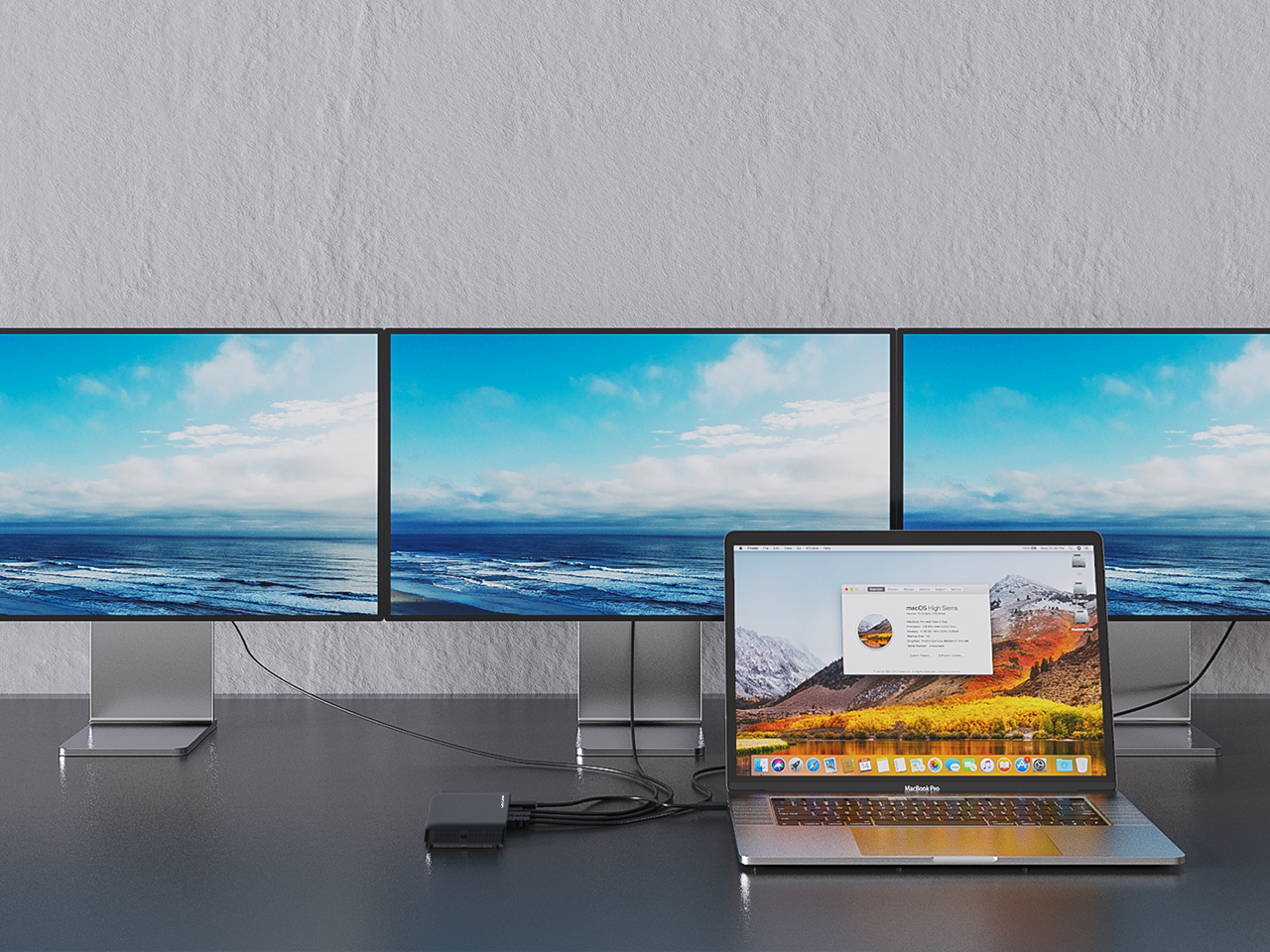 USB-C 10G Triple Display Docking Station With Power Delivery up to 65W ...