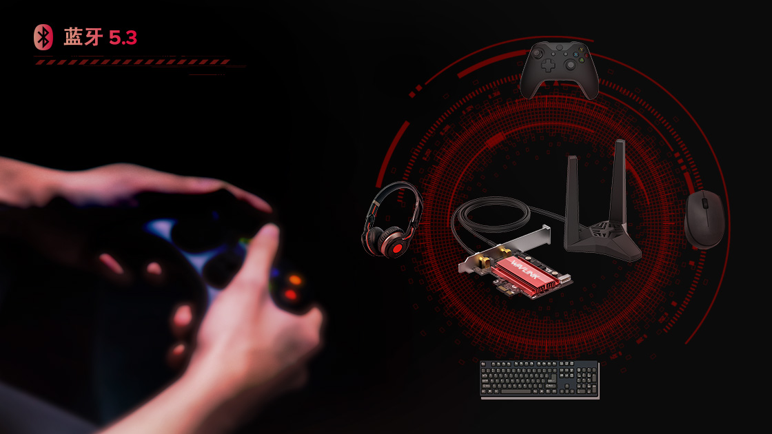 WL-WN675X3 - AXE5400 三频PCI-E无线网卡-Wavlink.com