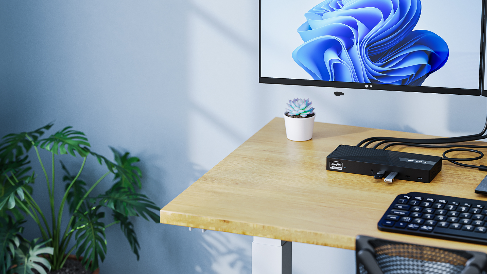 WAVLINK USB-C HDMI and DisplayPort Triple Display 4K@60Hz 13-in-1 ...