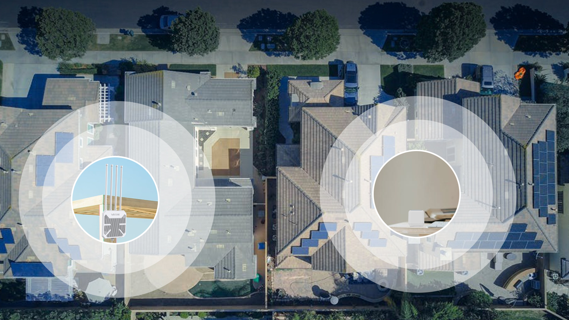 WAVLINK AERIAL HD6 WiFi 6 AX1800 Dual-Band Long Range Outdoor Wireless ...